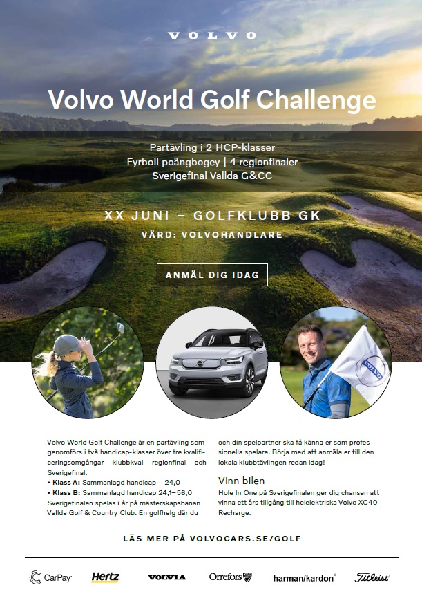 Jönköpings GK | Äntligen är Volvo Cup Nybergsbil tillbaka!